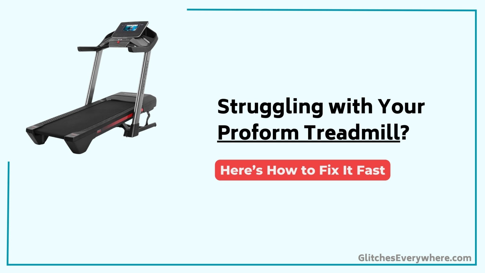 Proform Treadmill Not Working: Troubleshooting Guide for 2026